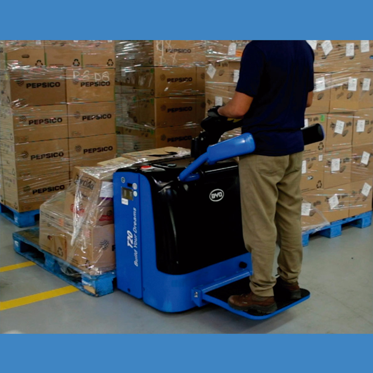 BYD Electric Powered Pallet Jack Manufacturer_Supplier_Price - Shandong ...