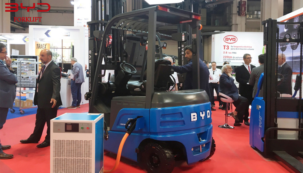 3.5 Ton BYD electric forklift Manufacturer_Supplier_Price - Shandong ...